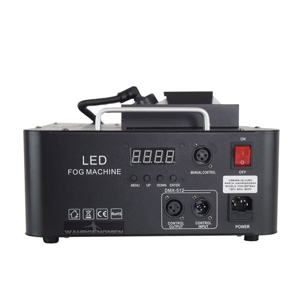 FOGVERTMAX Maquina de humo Vertical 1500w leds RGB DMX