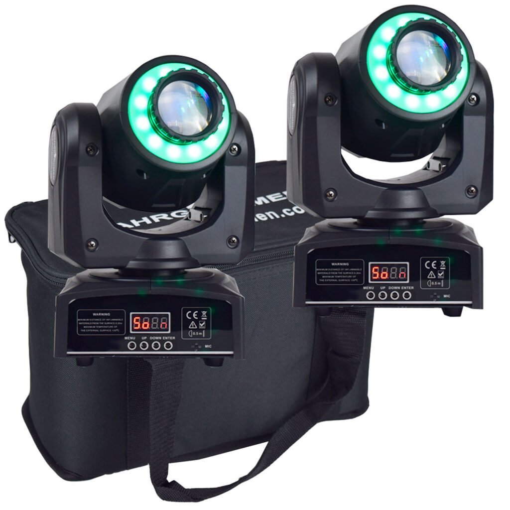 B2SPOTGCRING Cabeza Movil Robotica Spot Led 60w Dmx Con Bolsa