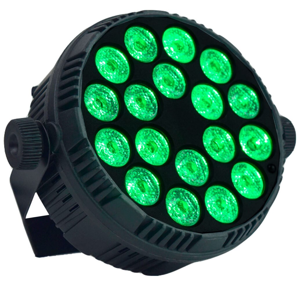 EZ18PLUS Cañón De Leds 18 RGB 3 En 1 Automático Multicolor